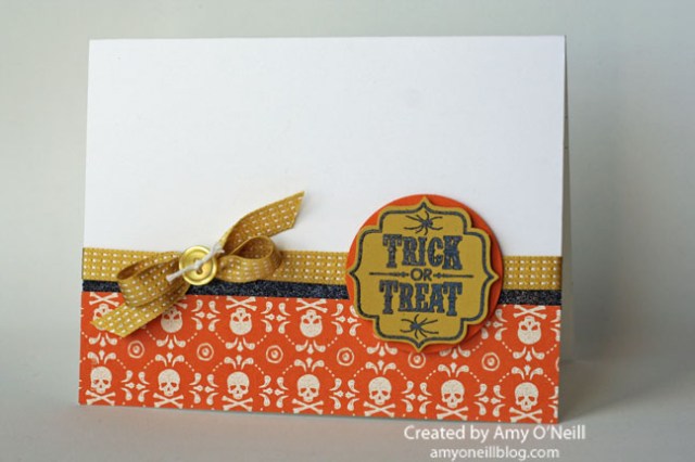 A Simple Halloween Card