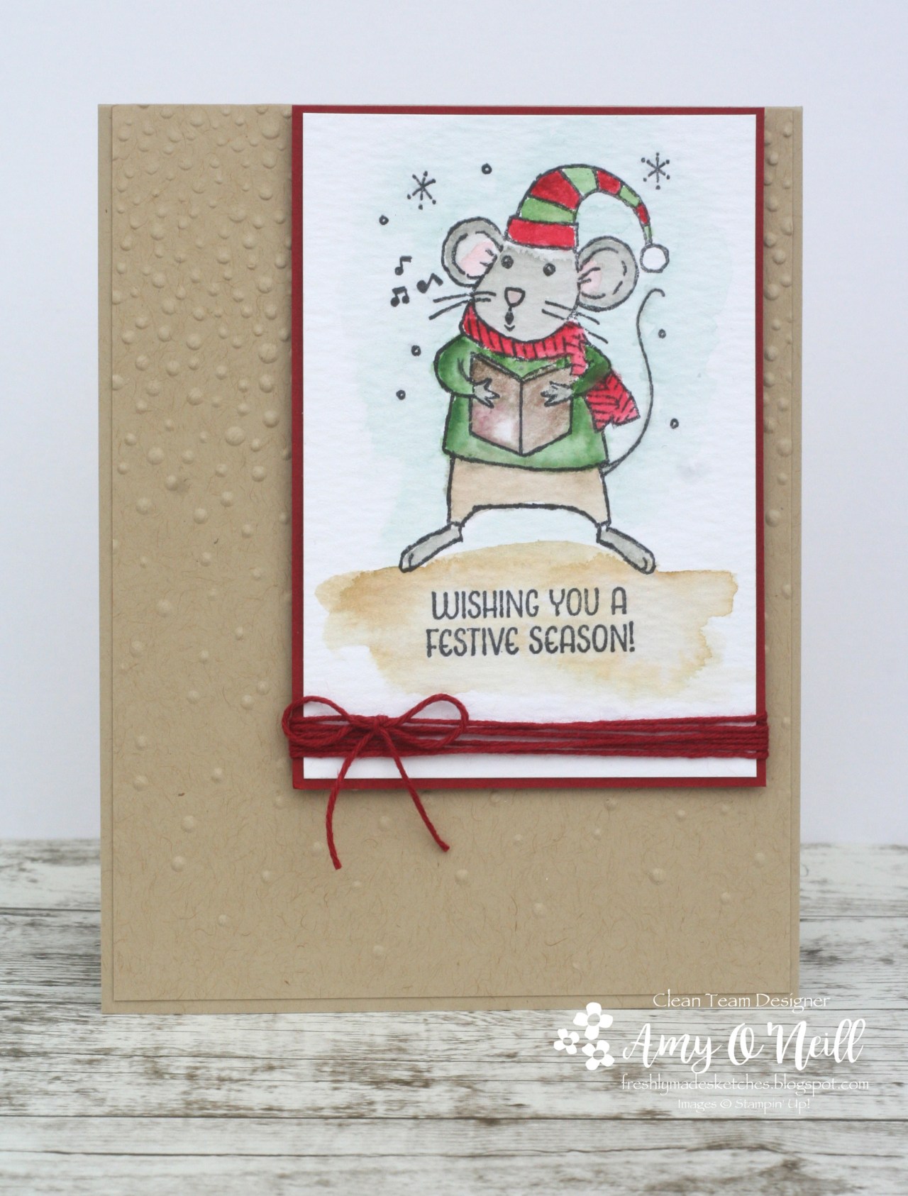 Caroling Mouse — FMS